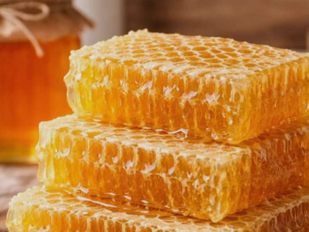 What Exactly Is Honeycomb? (And How Bees Make It) – Ames Farm Single ...