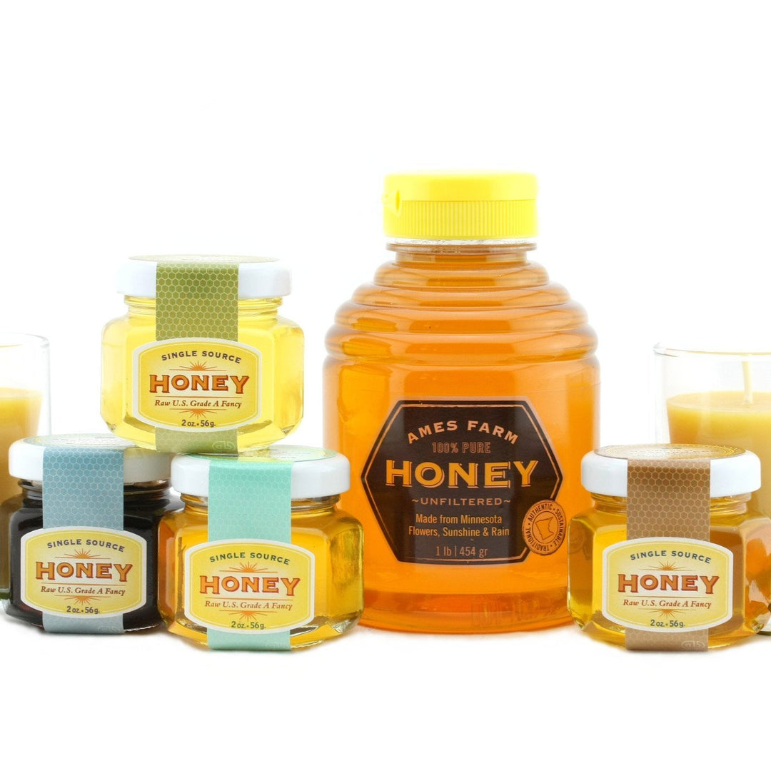 Honey Gift Sets | Honey Samplers | Gifts Made in Mn – Ames Farm Single ...