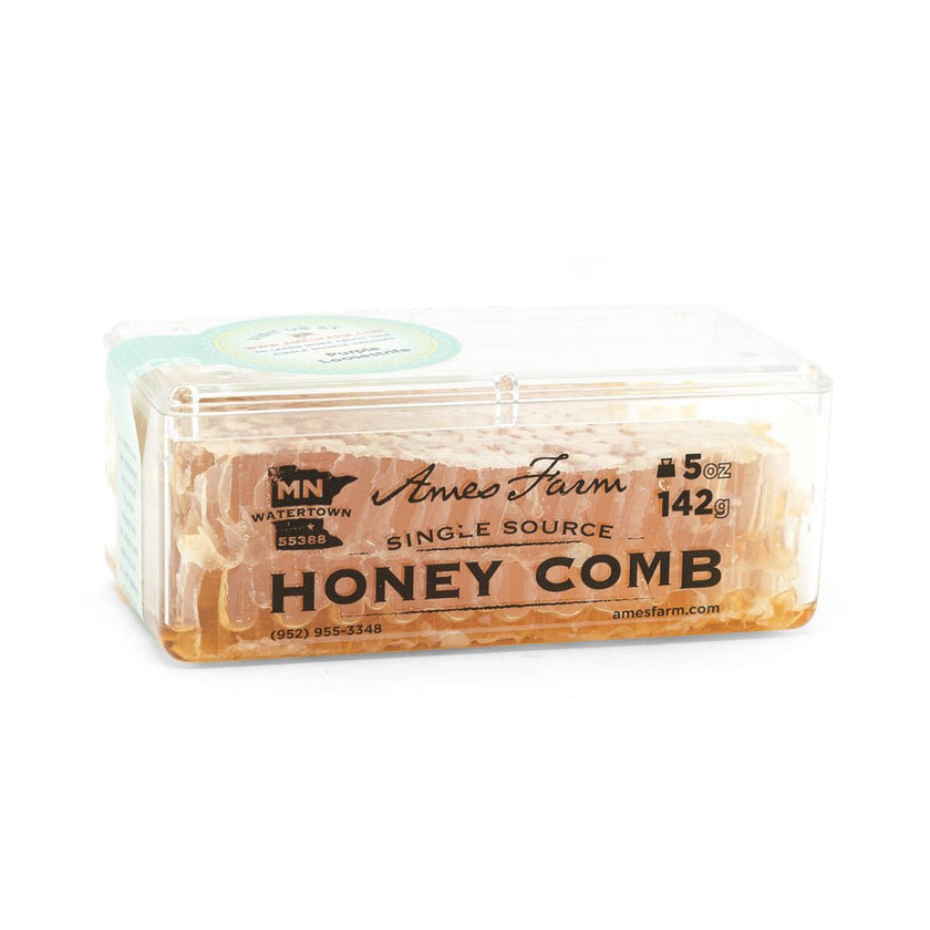 Honey Comb | Raw Honey Comb | Edible Honeycomb – Ames Farm Single ...