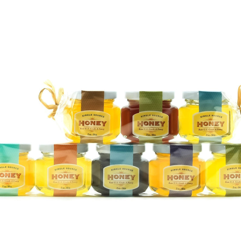 Single Source Honey | Basswood | Wildflower | Buckwheat | Dandelion ...